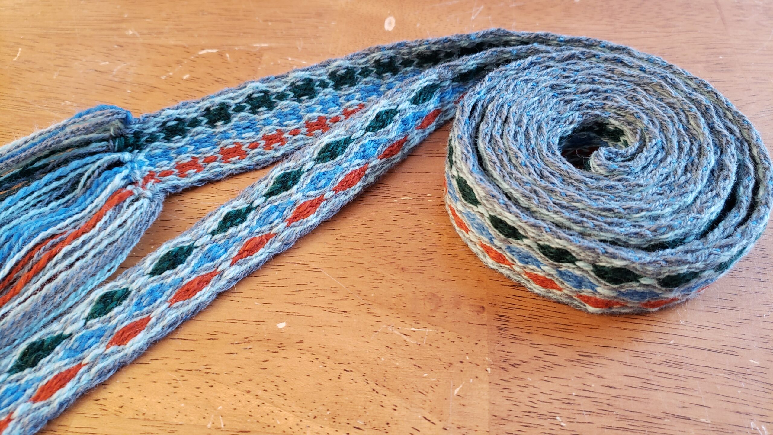 How To Tablet Weaving With Handspun Yarn Jillian Eve